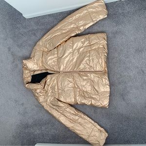 J. Crew | Jackets & Coats | Nwot Jcrew Rose Gold Puffer Jacket | Poshmark